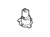 92550-1M000 Genuine Hyundai License Plate Bulb Holder Assembly