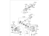 47300-3B600 Genuine Hyundai TRANSFER ASSEMBLY