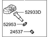52933-D4100 - Genuine Hyundai Tpms Tire Pressure Sensor 4Pcs
