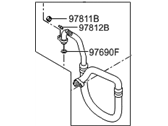 97763-2H100 Genuine Hyundai Hose-Cooler Line Suction
