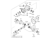 53000-3B560 Genuine Hyundai CARRIER ASSEMBLY-DIFFERENTIAL