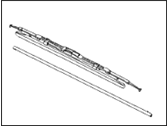 98350-2B000 Genuine Hyundai Windshield Driver Blade Assembly