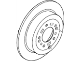 58411-D3000 - Genuine Hyundai DISC ASSEMBLY-REAR BRAKE