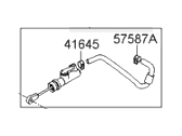 41605-3K250 Genuine Hyundai CLUTCH MASTER/CYLINDER & HOSE