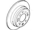 58411-3Q000 - Genuine Hyundai DISC-REAR BRAKE