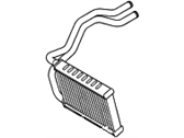97138-2L000 Genuine Hyundai Core & Seal Assembly-Heater