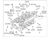 22100-23760 - Genuine Hyundai Head Assembly-Cylinder