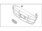 86350-2D510 - Genuine Hyundai GRILLE ASSEMBLY-RADIATOR,UPPER