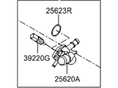 25600-2B701 Genuine Hyundai Control Assembly-Coolant Temperature