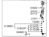 31110-3M100 Genuine Hyundai Complete-Fuel Pump