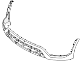 86512-B8100 - Genuine Hyundai COVER-FRONT BUMPER,LOWER