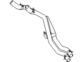 25480-2G800 Genuine Hyundai Hose-Oil Cooling