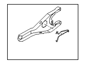 41430-23000 - Genuine Hyundai FORK ASSEMBLY-RELEASE