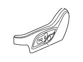 88160-4Z010-RYN - Genuine Hyundai SHIELD COVER-SEAT DRIVER OUTER