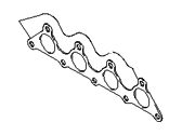 28521-26600 Genuine Hyundai Gasket-Exhaust Manifold