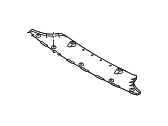 86697-C2000 Genuine Hyundai Cover-Rear Bumper Under Center