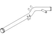 25461-26000 Genuine Hyundai PIPE ASSEMBLY-COOLANT