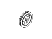 23124-2B000 Genuine Hyundai Pulley-Damper