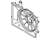 25350-3X000 Genuine Hyundai SHROUD-Radiator