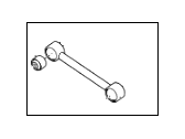 55250-2W650 Genuine Hyundai Arm Assembly-Rear Assist