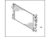 25310-F2000 - Genuine Hyundai RADIATOR ASSEMBLY