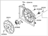 25380-F2000 - Genuine Hyundai BLOWER ASSEMBLY