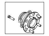 52730-D3000 Genuine Hyundai Rear Wheel Hub And Bearing Assembly