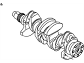 23110-2E801 - Genuine Hyundai CRANKSHAFT ASSEMBLY