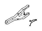 41430-23200 Genuine Hyundai FORK ASSEMBLY-RELEASE