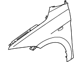 66310-F2000 Genuine Hyundai Panel-Fender,LH
