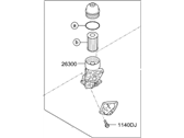 26300-3CAB1 Genuine Hyundai Oil Filter Complete Assembly