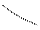 87373-B8000 - Genuine Hyundai MOULDING-CR PIECE