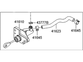 41605-2E000 Genuine Hyundai Clutch Master/Cylinder & Hose