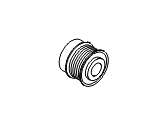 37320-2B000 - Genuine Hyundai PULLEY-GENERATOR