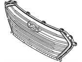 86350-F3000 - Genuine Hyundai Radiator Grille Assembly