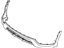 86525-4Z000 Genuine Hyundai Front Bumper Lip