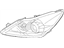 92102-3M085 Genuine Hyundai Headlamp Assembly, Right
