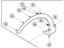 87711-4Z000 Genuine Hyundai Garnish Assembly-Fender Side,LH