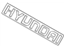 86310-2S000 Genuine Hyundai Tucson Emblem