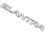86321-F2000 Genuine Hyundai Trunk Emblem