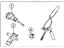81900-C1B00 Genuine Hyundai Key Sub Set-Steering Lock