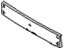 86511-2S000 Genuine Hyundai Front Bumper Cover, Upper