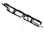 86631-1R010 Genuine Hyundai Beam-Rear Bumper