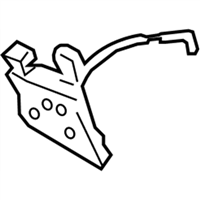 81230-B1000 - Genuine Hyundai LATCH ASSEMBLY-TRUNK LID