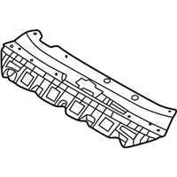 86361-E6700 - Genuine Hyundai COVER-RADIATOR GRILLE UPPER