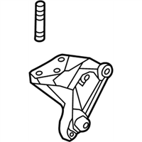 21670-2B100 - Genuine Hyundai BRACKET ASSEMBLY-ENGINE SUPPORT