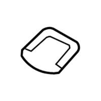 85103-2H000 - Genuine Hyundai BASE-IINSIDE REAR VIEW MIRROR