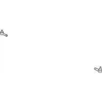 56820-F2000 - Genuine Hyundai END ASSEMBLY-TIE ROD,LH