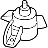 21810-F2100 - Genuine Hyundai BRACKET ASSEMBLY-ENGINE MOUNTING