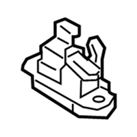 81230-D3000 - Genuine Hyundai LATCH ASSEMBLY-TAIL GATE